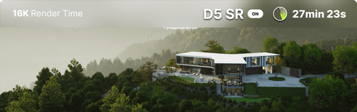 D5 Render for Rhino Real-time Rendering Workflow